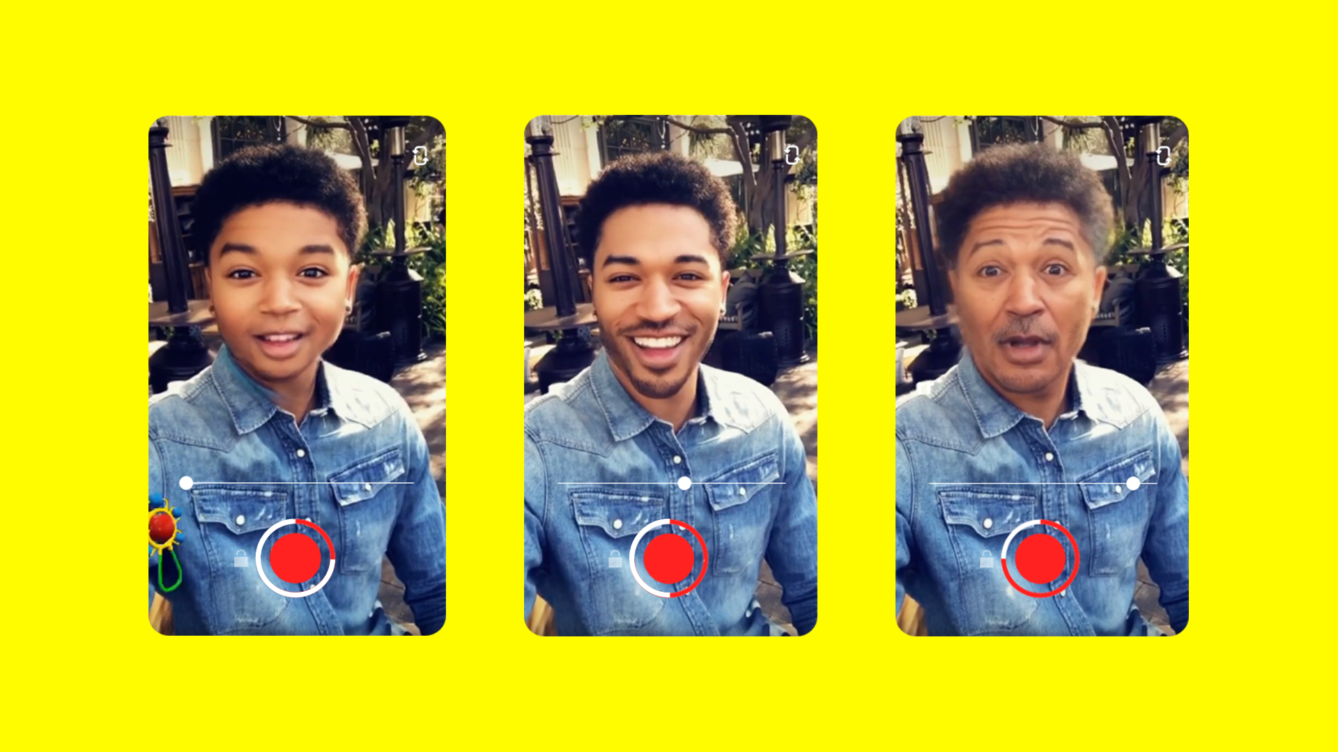 Snapchat adds Time Machine age-transforming feature - Tech Digest