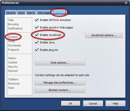How to Disable or Enable Java Script on Firefox, Chrome, Safari, IE, Opera and Other Browsers ...