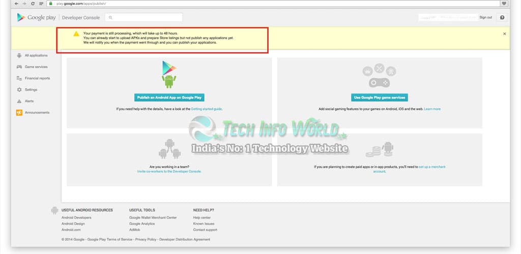 How to Create a Google Play Developer Console Account
