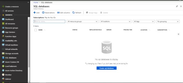 Creating a Azure SQL Database - Technology with Vivek Johari