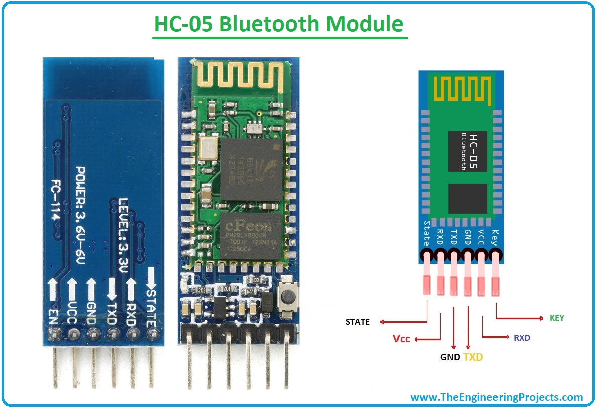 Hc 05 Bluetooth Module Circuit Diagram