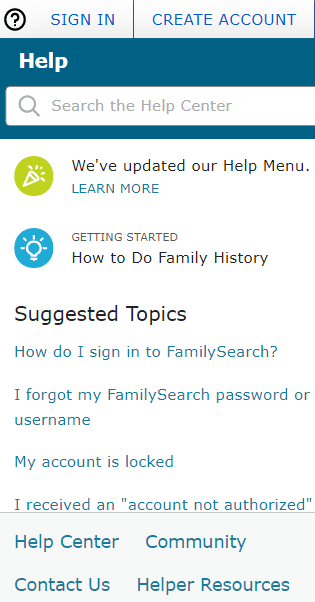 Familysearch Sign In Account : Sign in to get started.