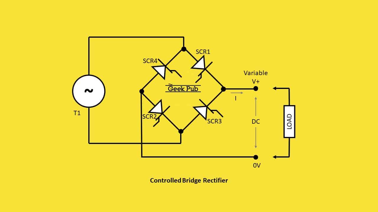 Draw The Schematic Diagram Of Bridge Type Rectifier Circuit - Circuit Diagram