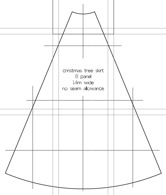 8 Panel Christmas Tree Skirt 8-panel-christmas-tree-skirt