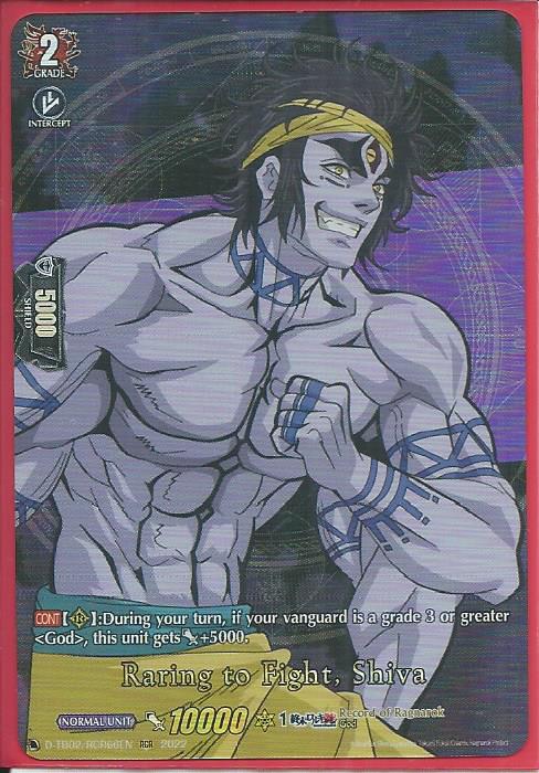 D-TB02/RGR66 Raring to Fight, Shiva – Ragnarok Rare (RGR) - D Title ...
