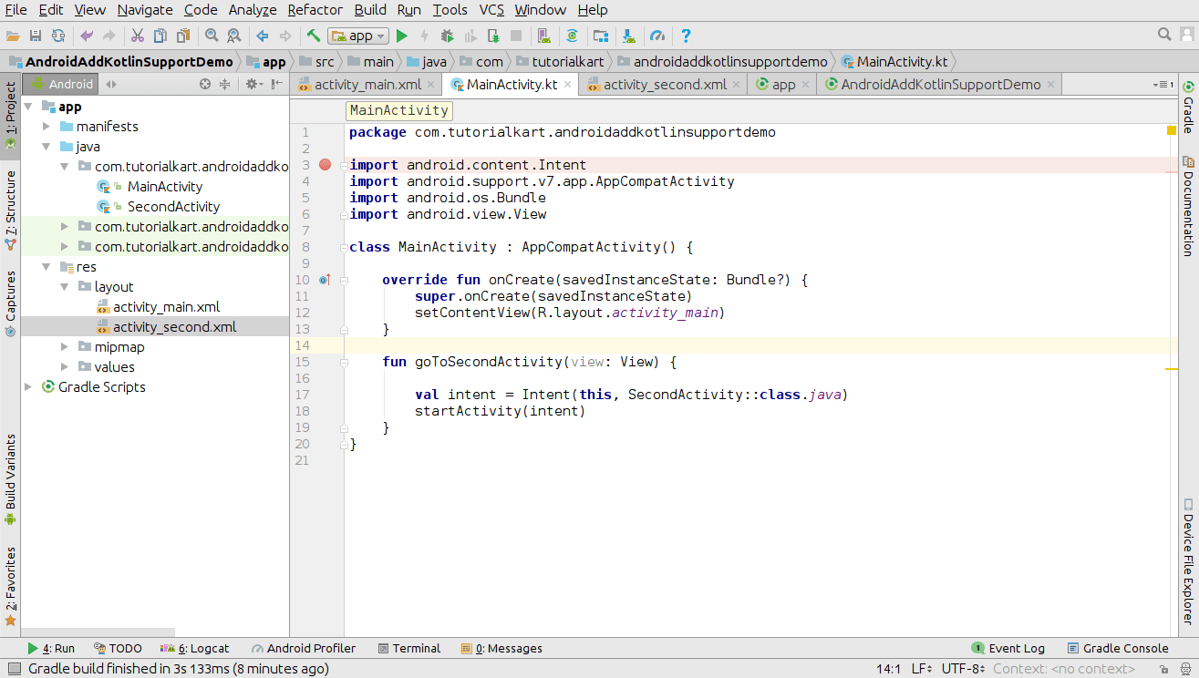 How To Convert Java Files In Android Application To Kotlin Files Or Classes