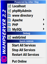 WAMP : PHP My Admin - Getting Started With MySql - 1 -Tutorial Savvy