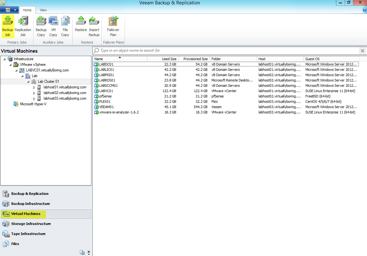 Veeam Backup 16 Create Backup Job Virtuallyboring