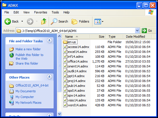 Adding Administrative Templates for GPO - Virtually Impossible