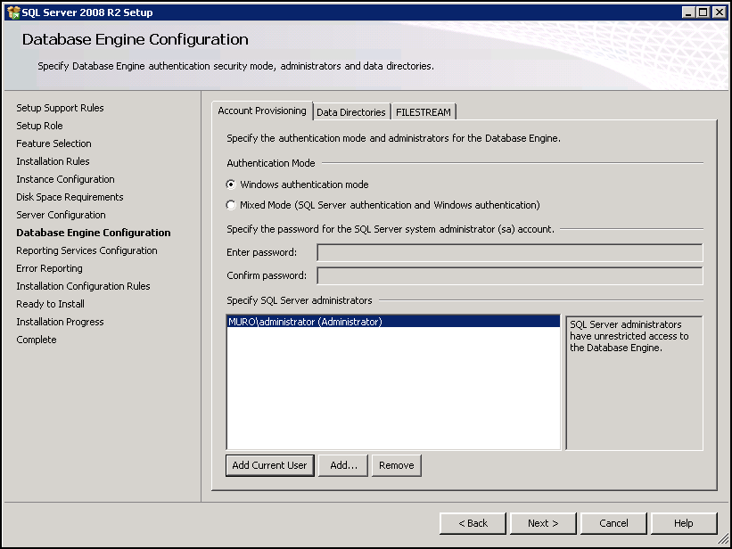 Installing SQL Server 2008 R2 - Virtually Impossible