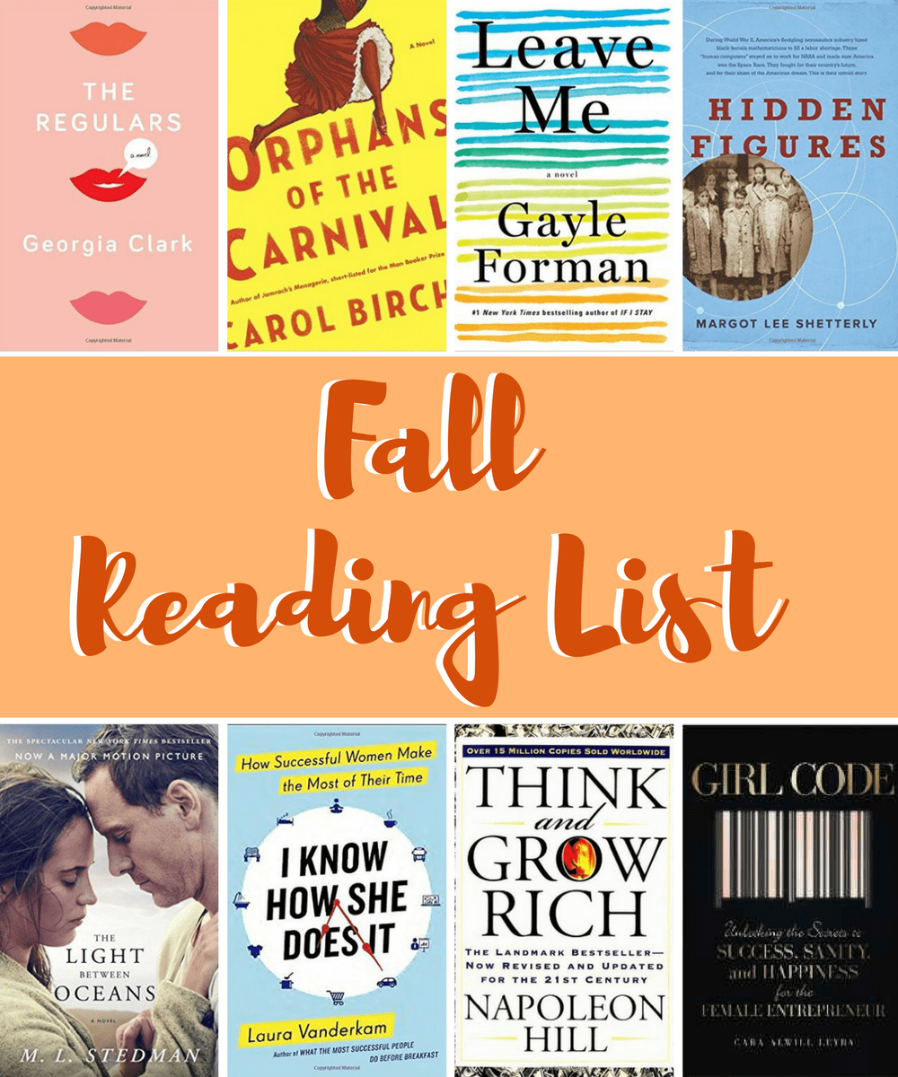 Fall Reading List - Working Mom Magic
