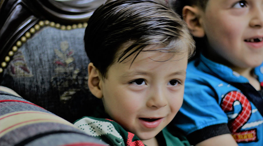 Omran Daqneesh, still living in liberated Aleppo, under the control of ...