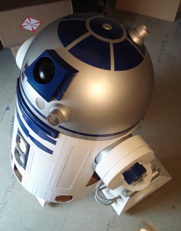 R2-D2 Prop Construction: Finished Assembly – XRobots