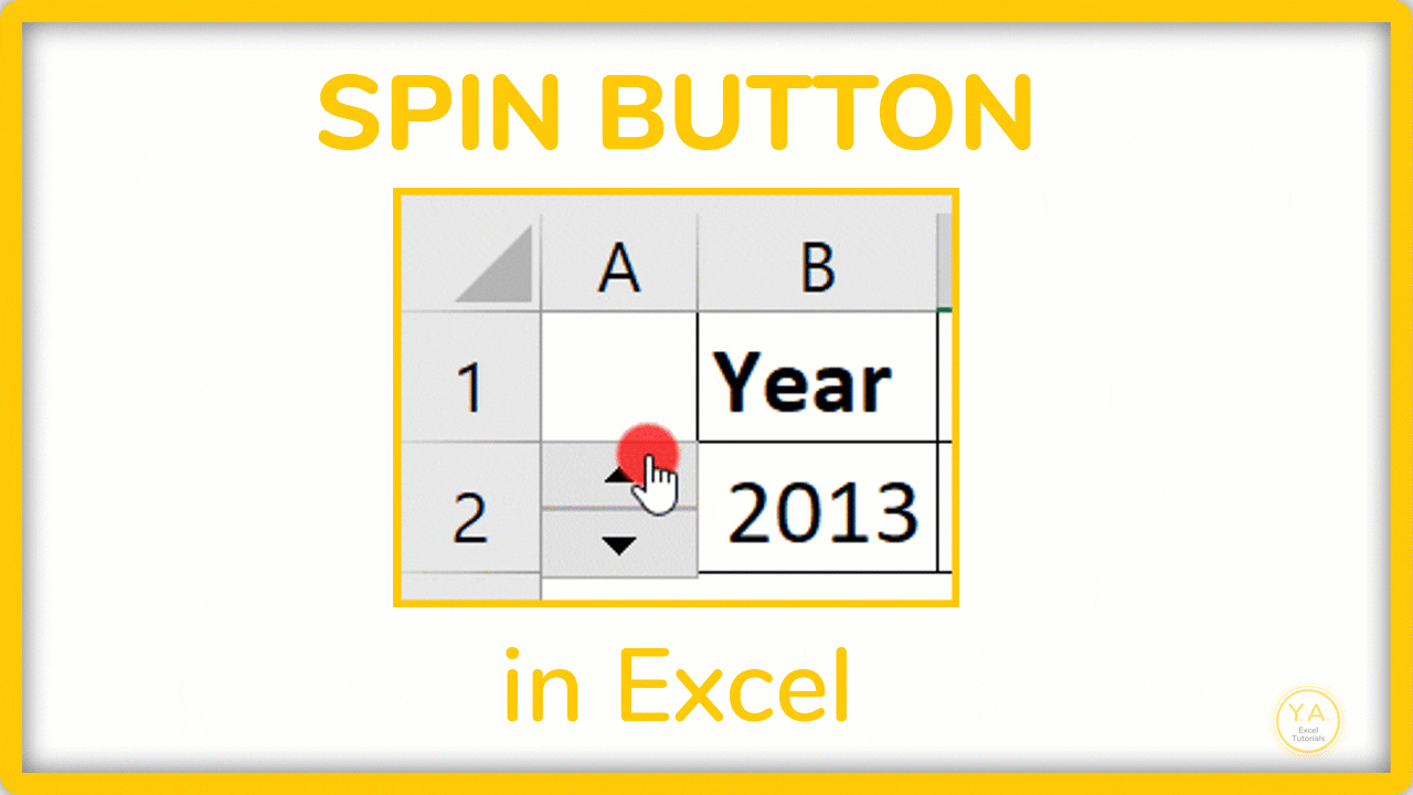 how-to-add-an-excel-spin-button-y-acosta-solutions-excel-tutorials
