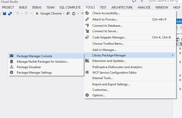 3_Package_Manager_Console | Angular | ASP.NET Tutorials
