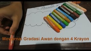 Gambar Mewarnai Gradasi | Bermain dan Belajar