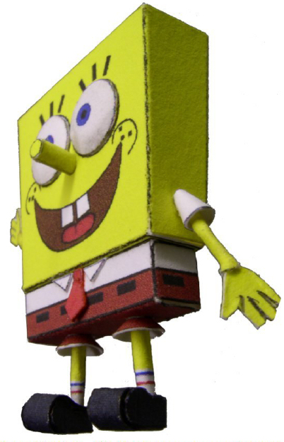 Papercraft Friday #69: SpongeBob SquarePants | ZarkSeven
